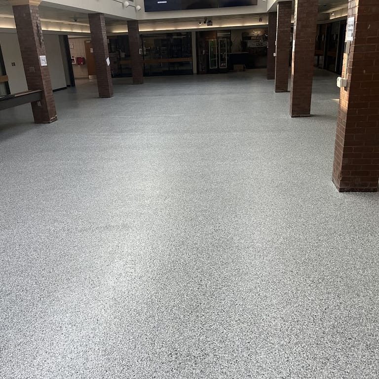 Decorative Flake Flooring | Epoxy Flooring For Restroom